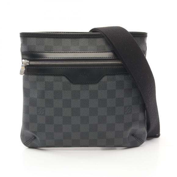 Louis Vuitton | Bags | Louis Vuitton Thomas Graphite Black Shoulder Bag ...